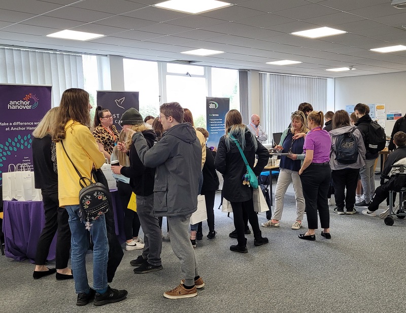 Strong support and job offers at Student Recruitment Fair - Harrogate ...