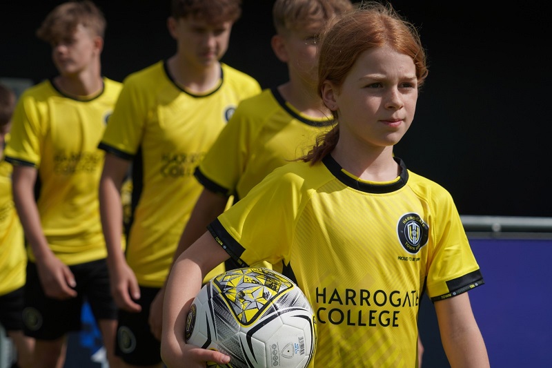 Support for Harrogate's young footballers - Harrogate College