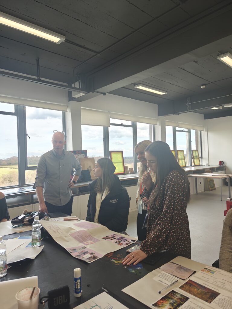 Harrogate College students celebrate artwork at new mental health ...