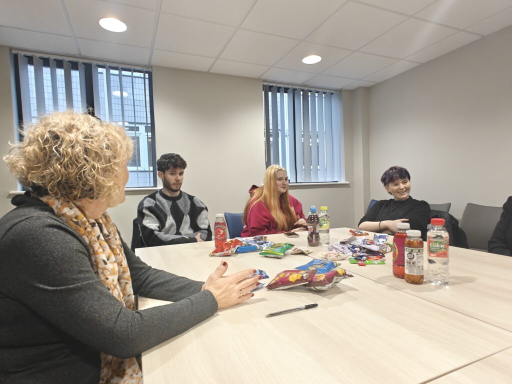 Harrogate College students celebrate artwork at new mental health ...